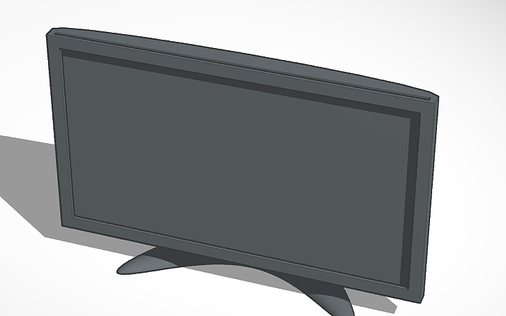 3D design Tv - Tinkercad