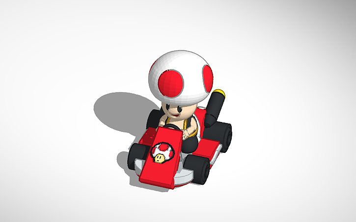 3D design honquito mario kart - Tinkercad