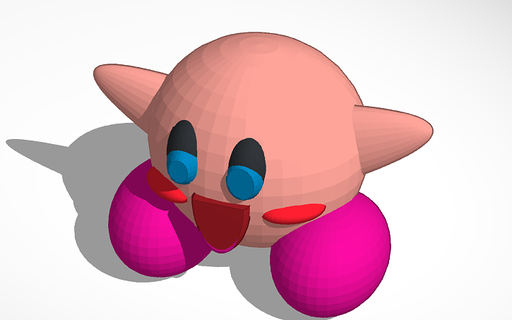 3D design kirby | Tinkercad