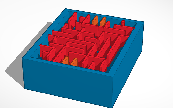 3D design Marble Maze - Tinkercad