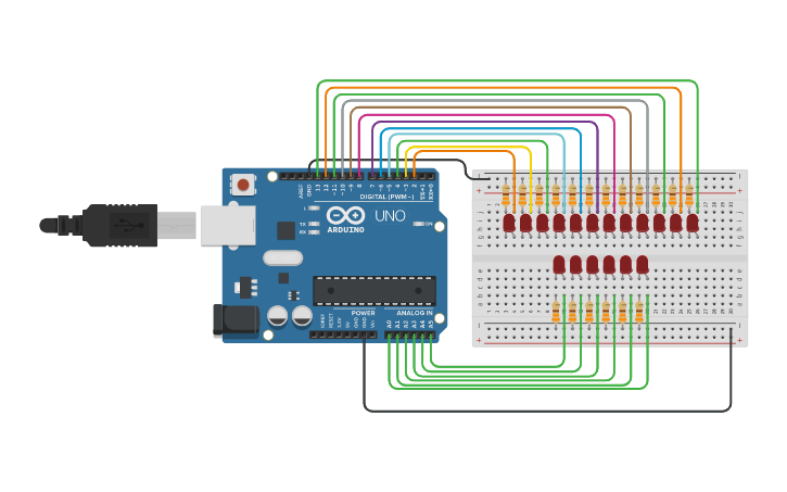 Circuit design 14/Oct - Tinkercad