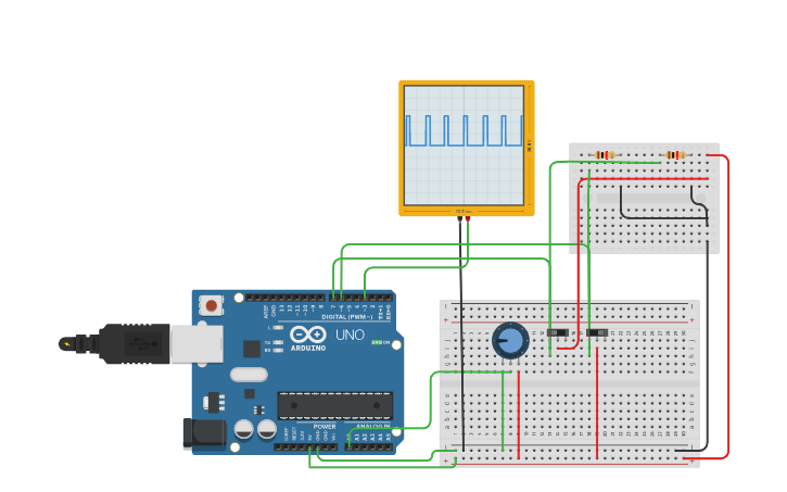 Circuit Design Pwm Generation Tinkercad
