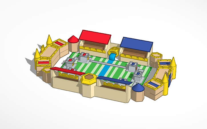 3D design Clash Royale - Royal Arena | Tinkercad