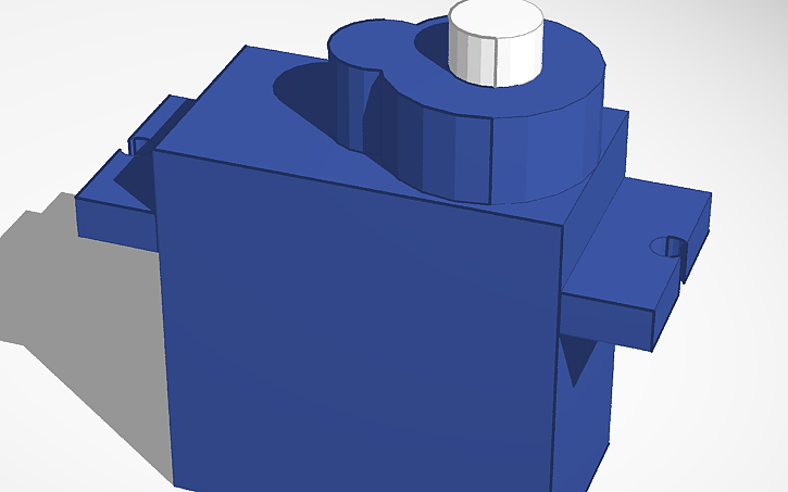 3D design SG90 Servo Motor | Tinkercad
