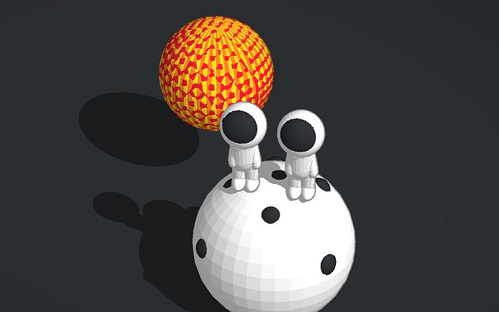 3D design Copy of Space - Tinkercad