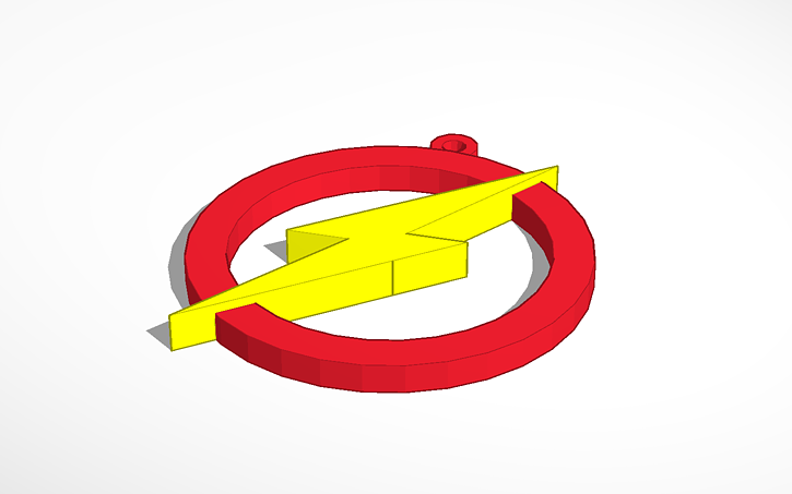 3D design The flash | Tinkercad