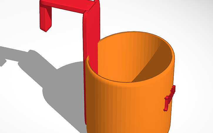 3D design Portavasos Julia - Tinkercad
