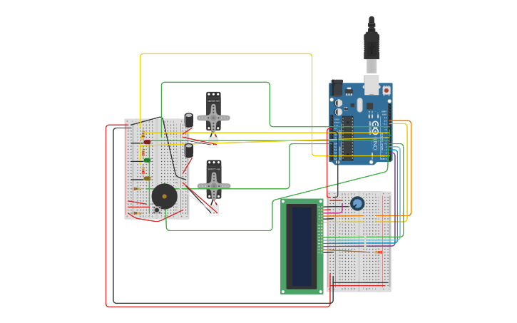 Circuit design JTA_MOD 2_Project_12_ KNOCK LOCK - Tinkercad