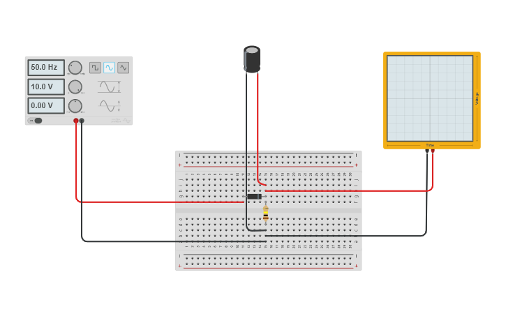 Circuit Design Half Wave Rectifier With Filter Tinkercad