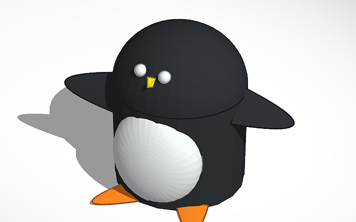 3D design Penguin | Tinkercad