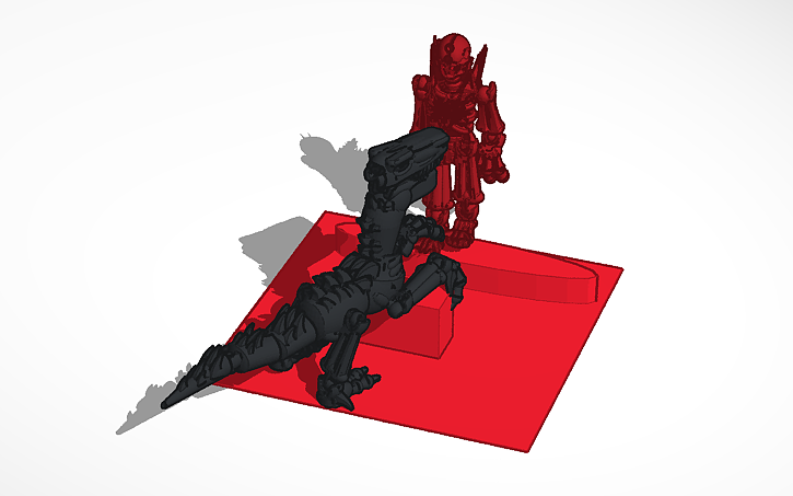3d Design Shin Godzilla Vs Zilla Tinkercad