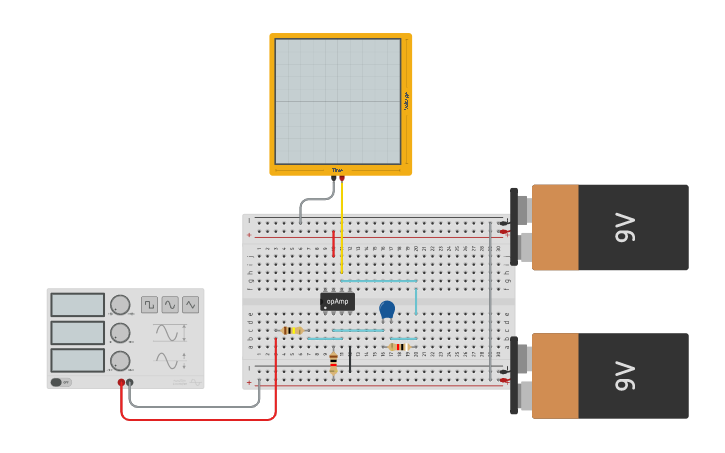 Circuit design Filter - Tinkercad