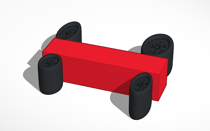 3D design flying car - Tinkercad