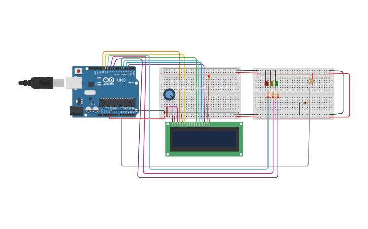 Circuit design Practical Test 1_ LDR sensor - Tinkercad
