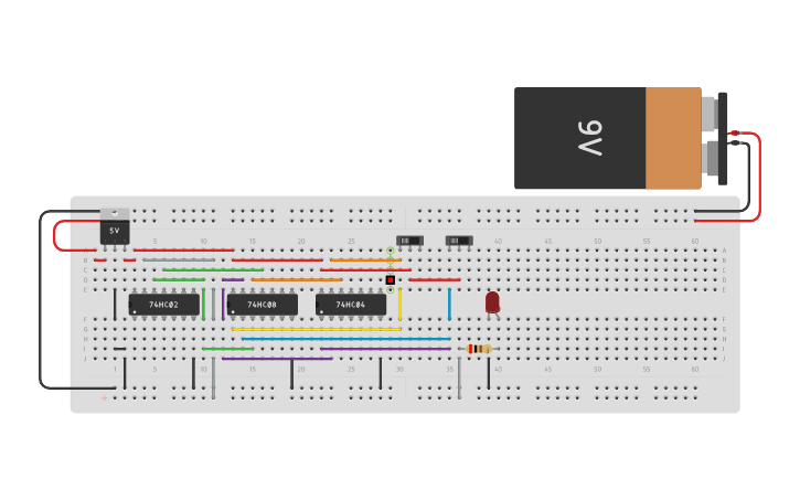 Circuit design Aula 4 - Ex 02 | Tinkercad