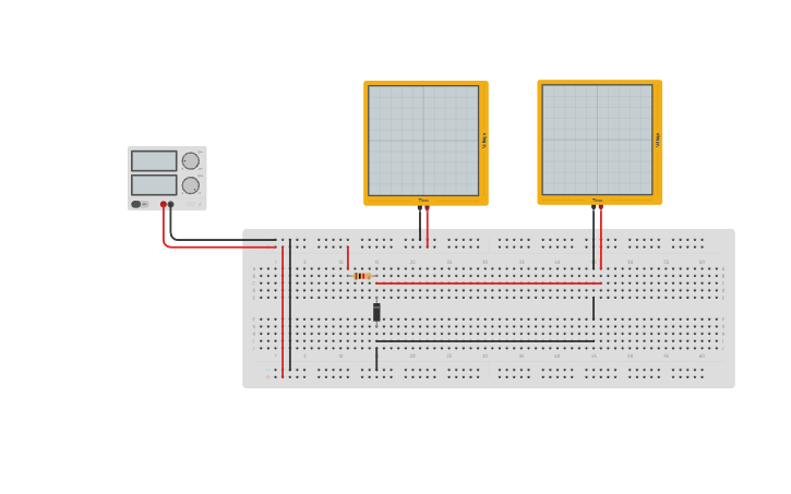 Circuit design Voltage Regulator - Tinkercad