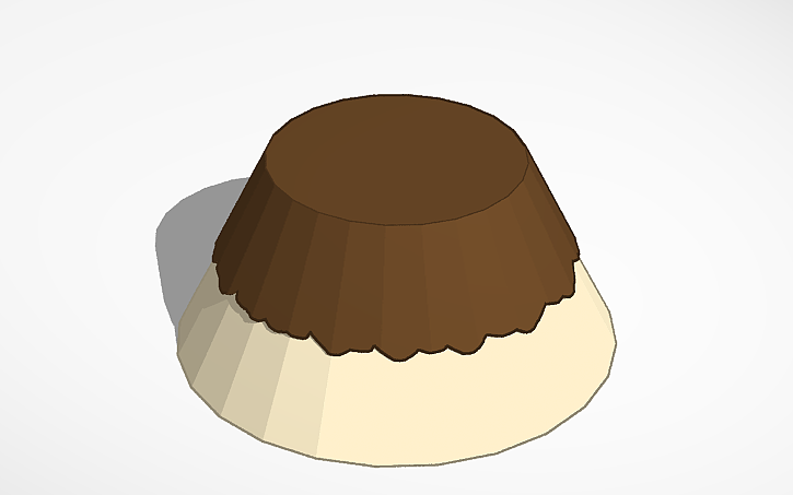 3D design pudding!! - Tinkercad