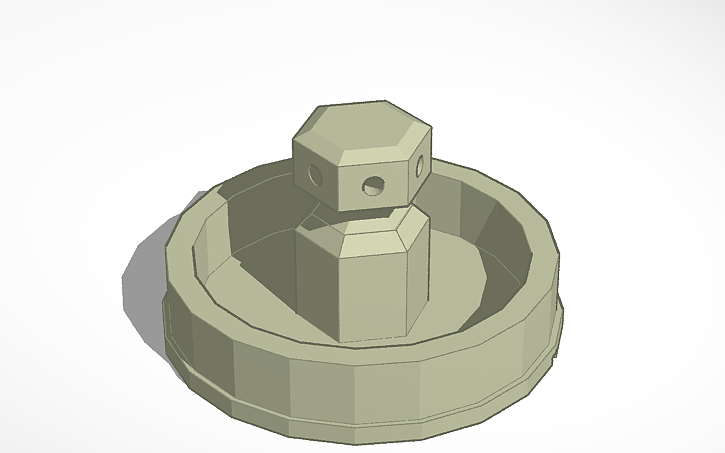 3D design Dnd Fountain Mini #2 | Tinkercad