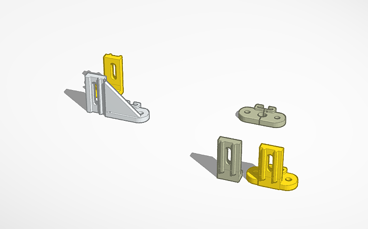 3D design BL Touch very, very close right - Tinkercad