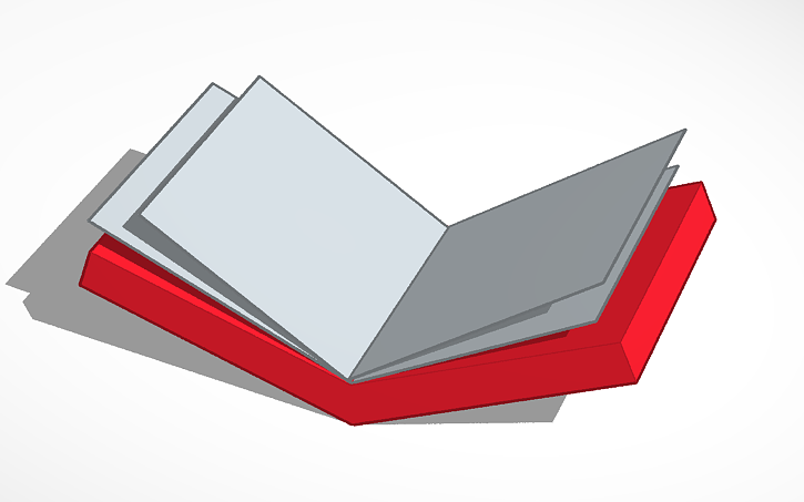 3D design Book Book Book - Tinkercad