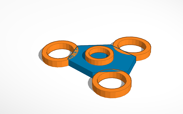 3D design kksr fidget - Tinkercad