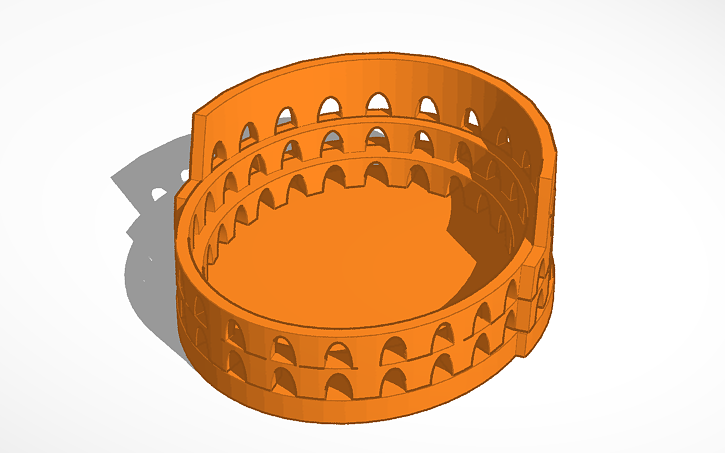 3D design Colosseum | Tinkercad