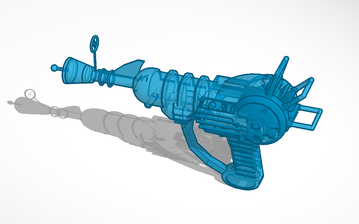 3D design Crystal gun | Tinkercad