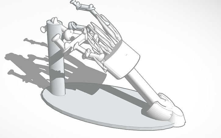 3D design bones - Tinkercad