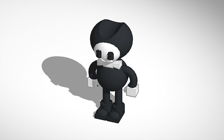 3D design Bendy - Tinkercad