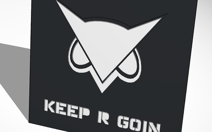 3D design vanoss gaming | Tinkercad