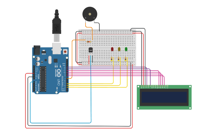 Circuit Design Lab Work 1 Syakir Haziq Iqbal Tinkercad