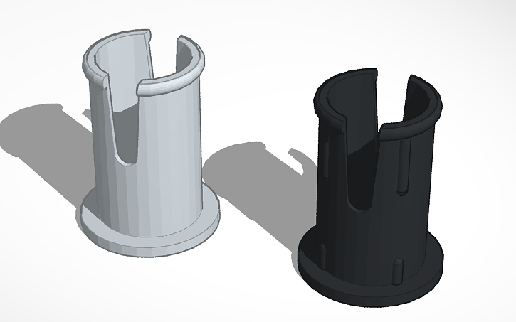3D design Lego Half Pins - Tinkercad
