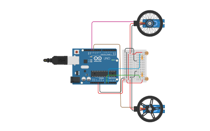 Circuit design ELEC1601 Ex3P3 - Tinkercad