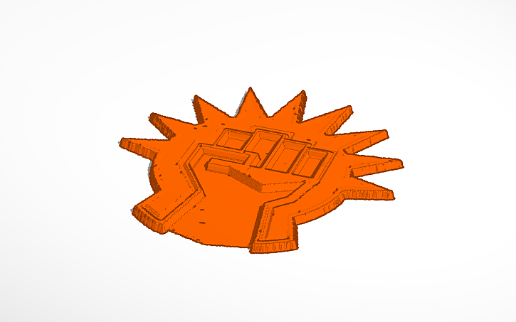 3D design Boros Legion Logo | Tinkercad