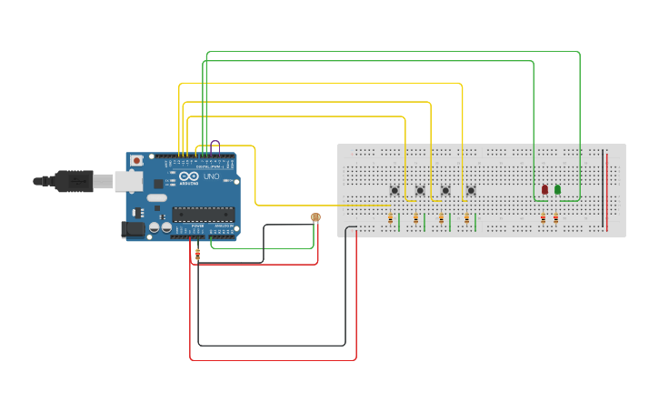 Circuit design Projeto 1 MIC. | Tinkercad
