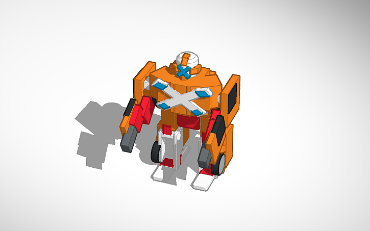 3D design tobot x - Tinkercad