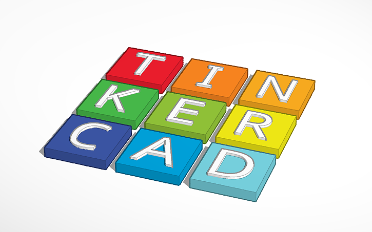 3D design Tinkercad logo (free for anyone to use) - Tinkercad