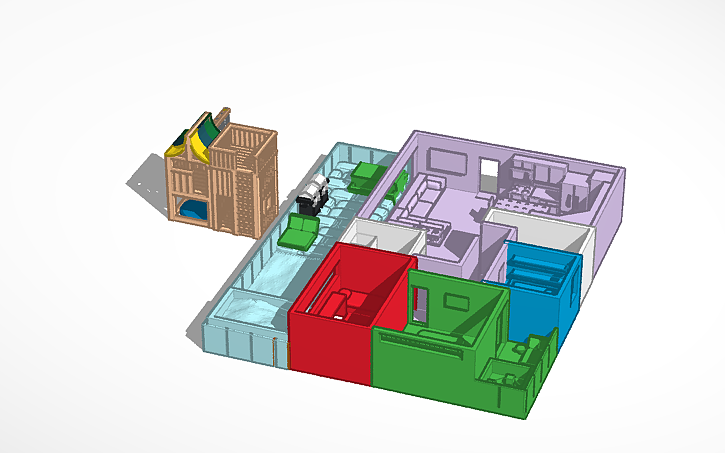 3D design house - Tinkercad