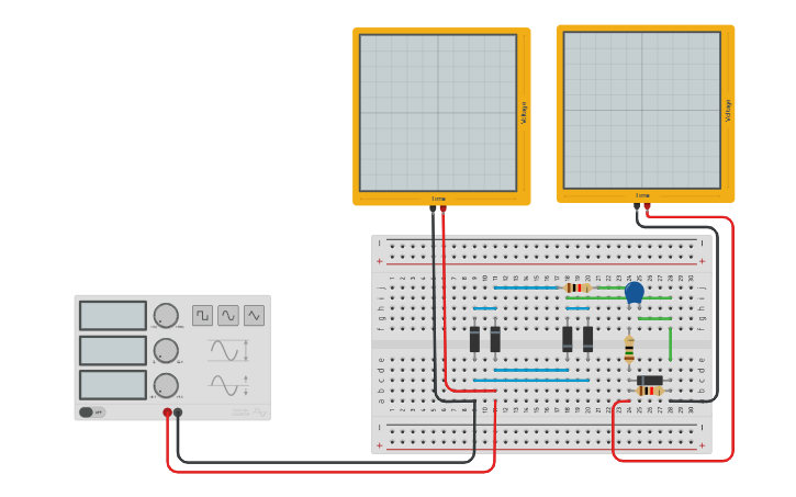 Circuit Design Voltage Regulator Circuit Tinkercad