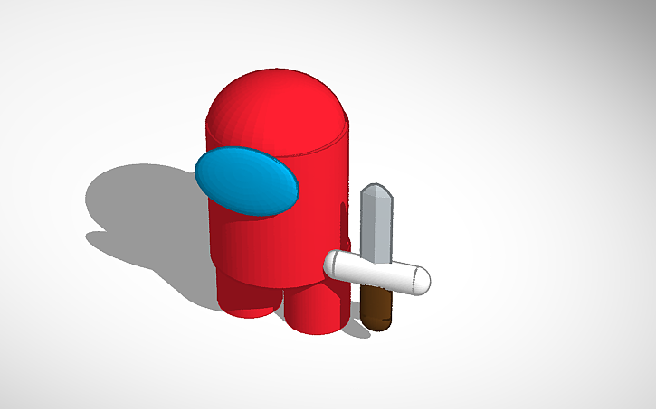 3D design very sus design | Tinkercad