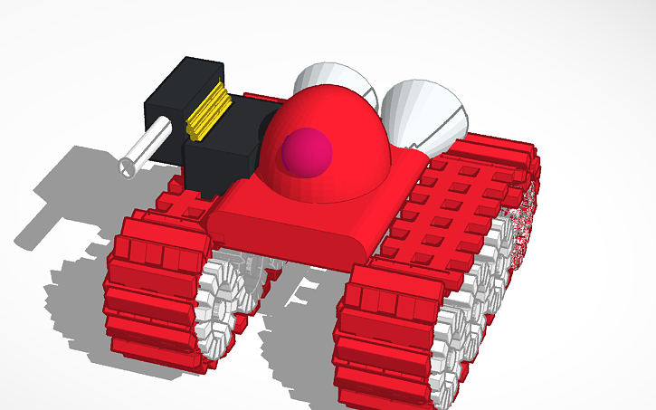 3D design Space Robot - Tinkercad