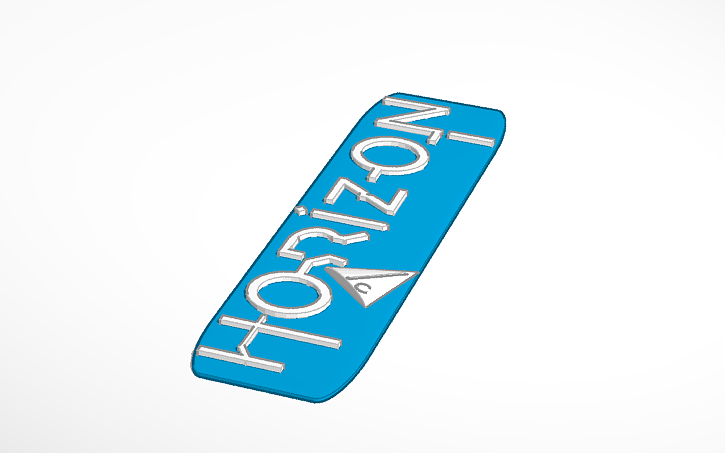 3D design Horizon | Tinkercad
