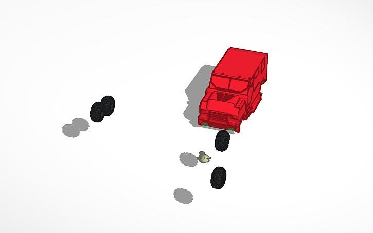 3D design hunger games peacekeeper car | Tinkercad