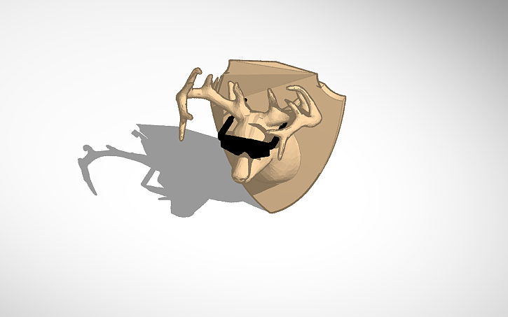 3D design Deer - Tinkercad