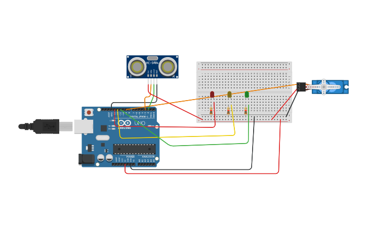 Circuit design Statement 3 | Tinkercad