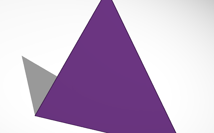 3D design TRIANGLE 1 | Tinkercad