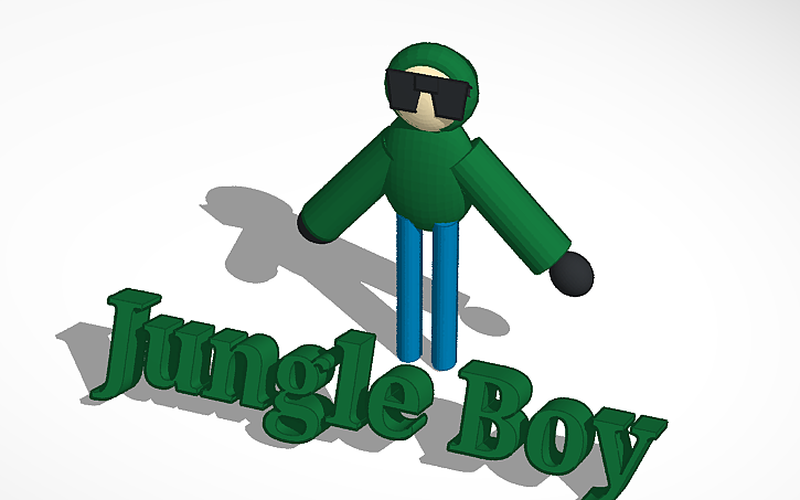 3D design Jungle Boy | Tinkercad