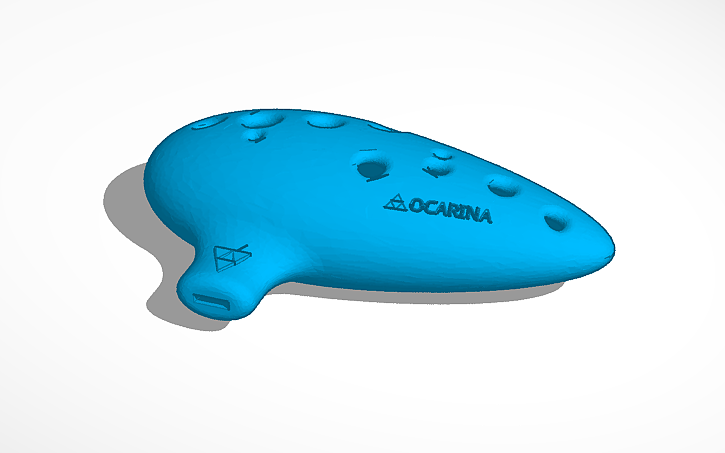 3D design Ocarina - Tinkercad