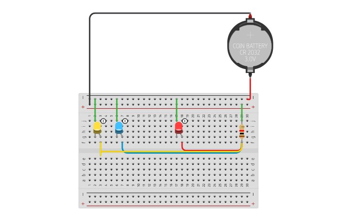 Circuit design Tarea 1 | Tinkercad