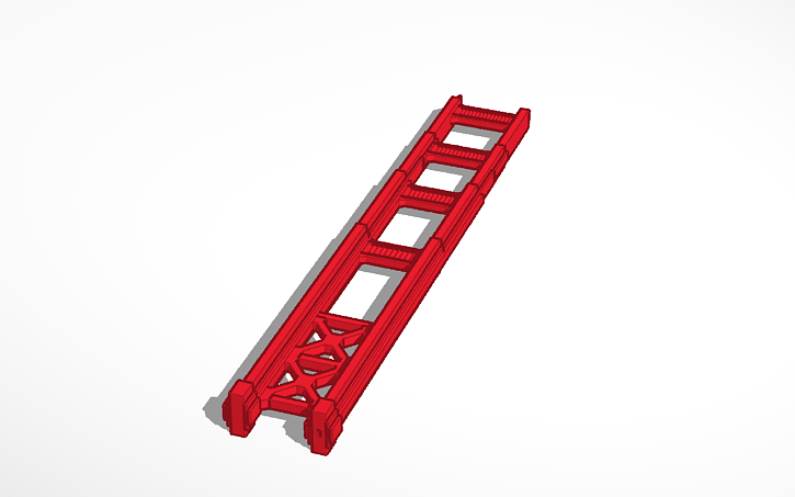 3D design Golden Gate Bridge: Tower - Tinkercad